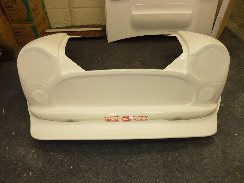 MINI 60s RACE FRONT SPOILER – ABS Motorsport