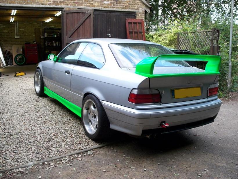 BMW E36 GTR REAR BOOT SPOILER – ABS Motorsport