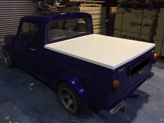 Mini – Pick-up – Load Deck Cover – Single Skin | ABS Motorsport
