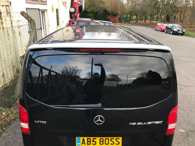 Vito W447 2015 GT Rear Spoiler. | ABS Motorsport